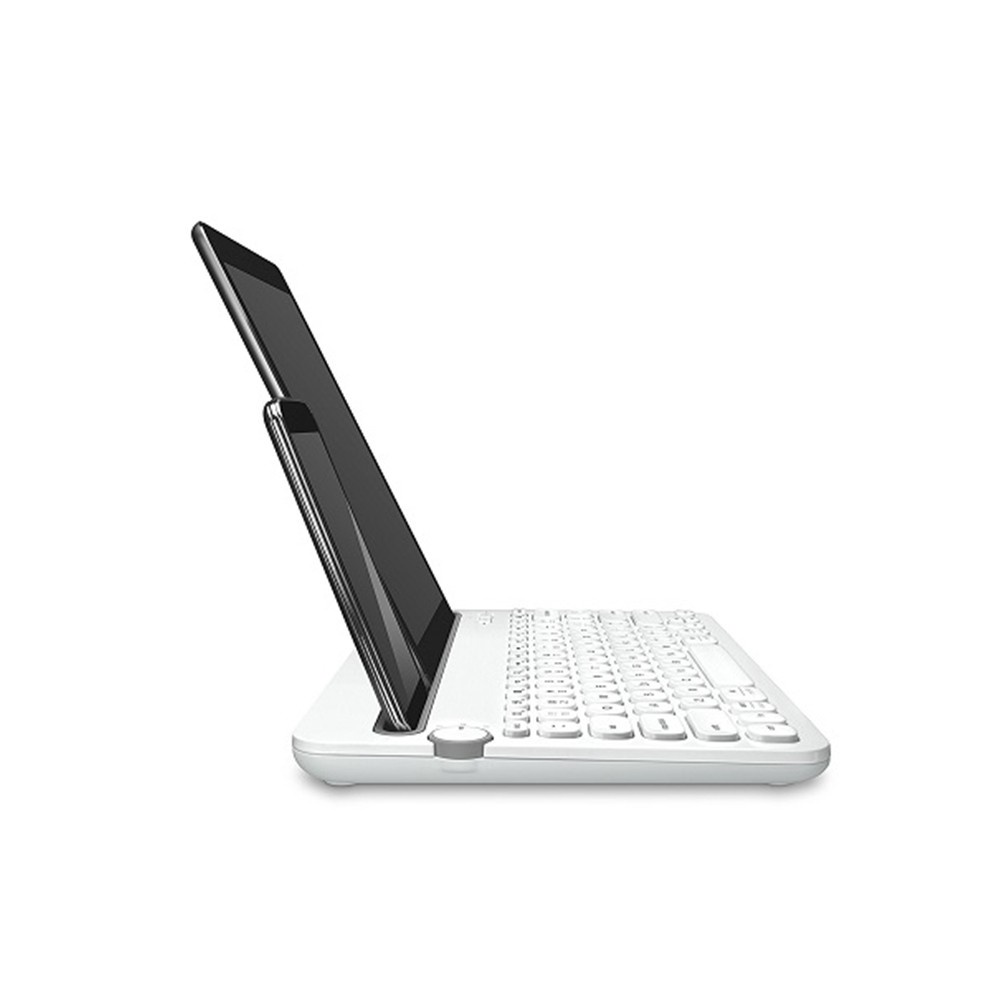 ☃ Logitech Bluetooth Multi-Device Keyboard K480 (White) (IP7-000988 ...