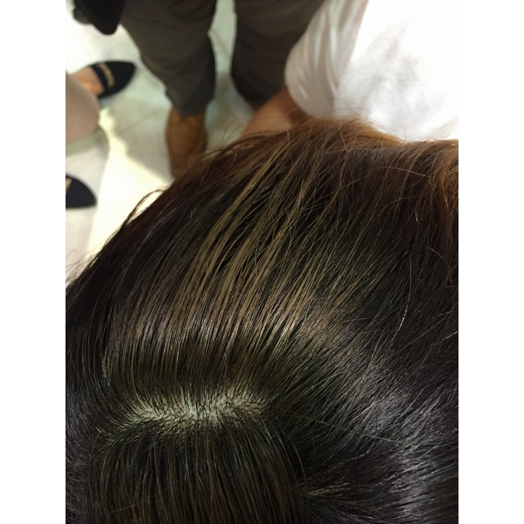 THROW hair color concealer 11g สีน้ำตาล japan ผลิตภัณฑ์ชนิดตลับแป้งอัด ...