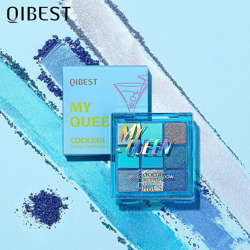 BEAUTY GLAZED NEON Eyeshadow Palette Holographic Shiny Matte Glitter ...