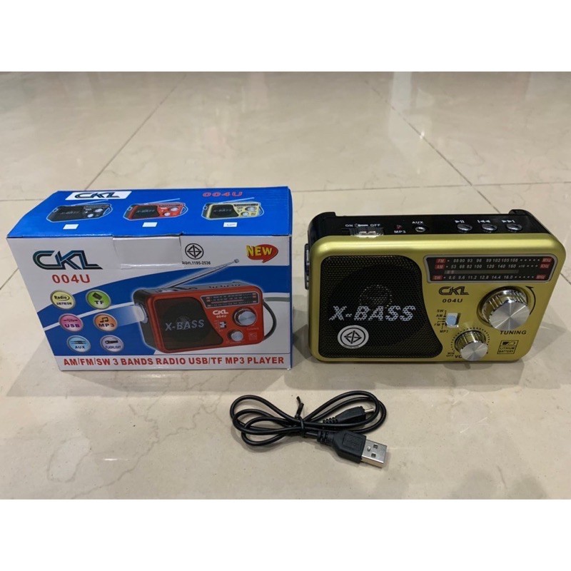วิทยุขนาดพกพา CKL-004U - mmm.shop888 - ThaiPick