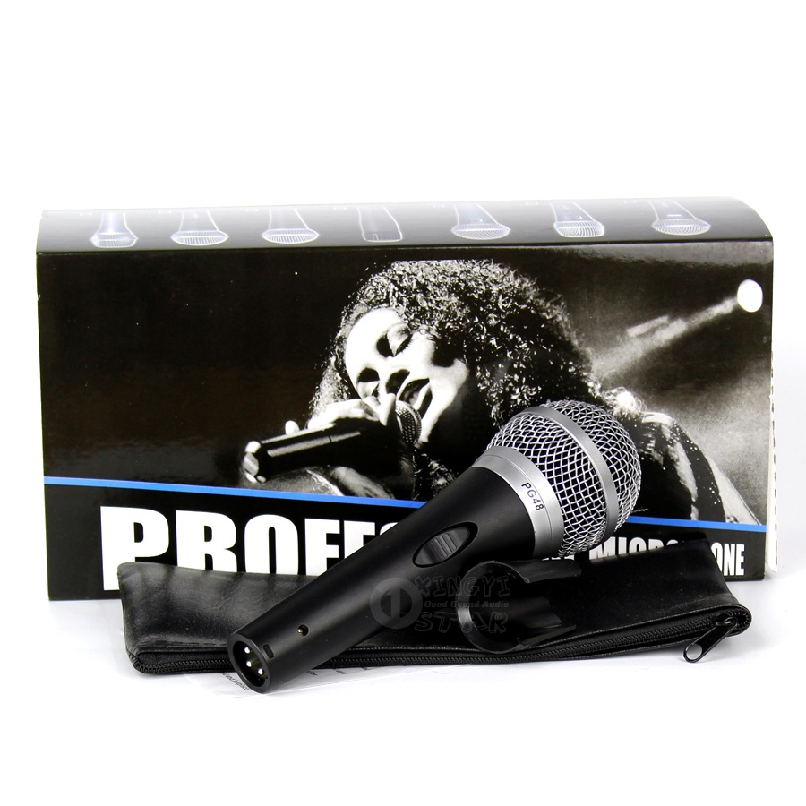 READYNew Professional Wired Dynamic Handheld Microphone Cardioid Mic ...