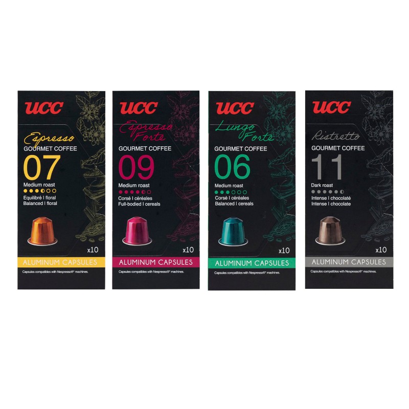 UCC Coffee Capsules ยูซีซี กาแฟแคปซูล 10 แคปซูล 50 กรัม (เลือกรสได้ ...