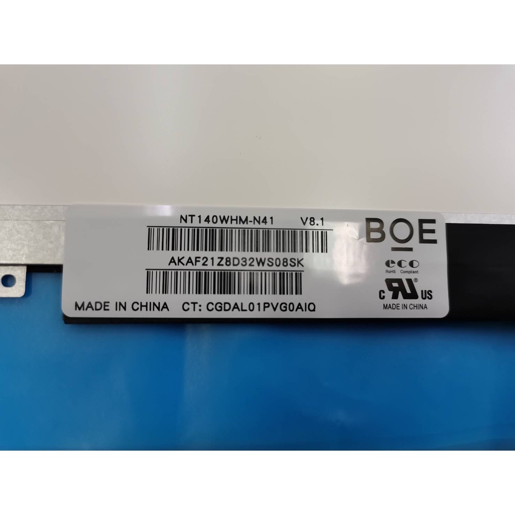 หน้าจอNOTEBOOK LED 14.0SLIM HD 1366768 30PIN(NT140WHM-N41 V8.1มีหูบน ...