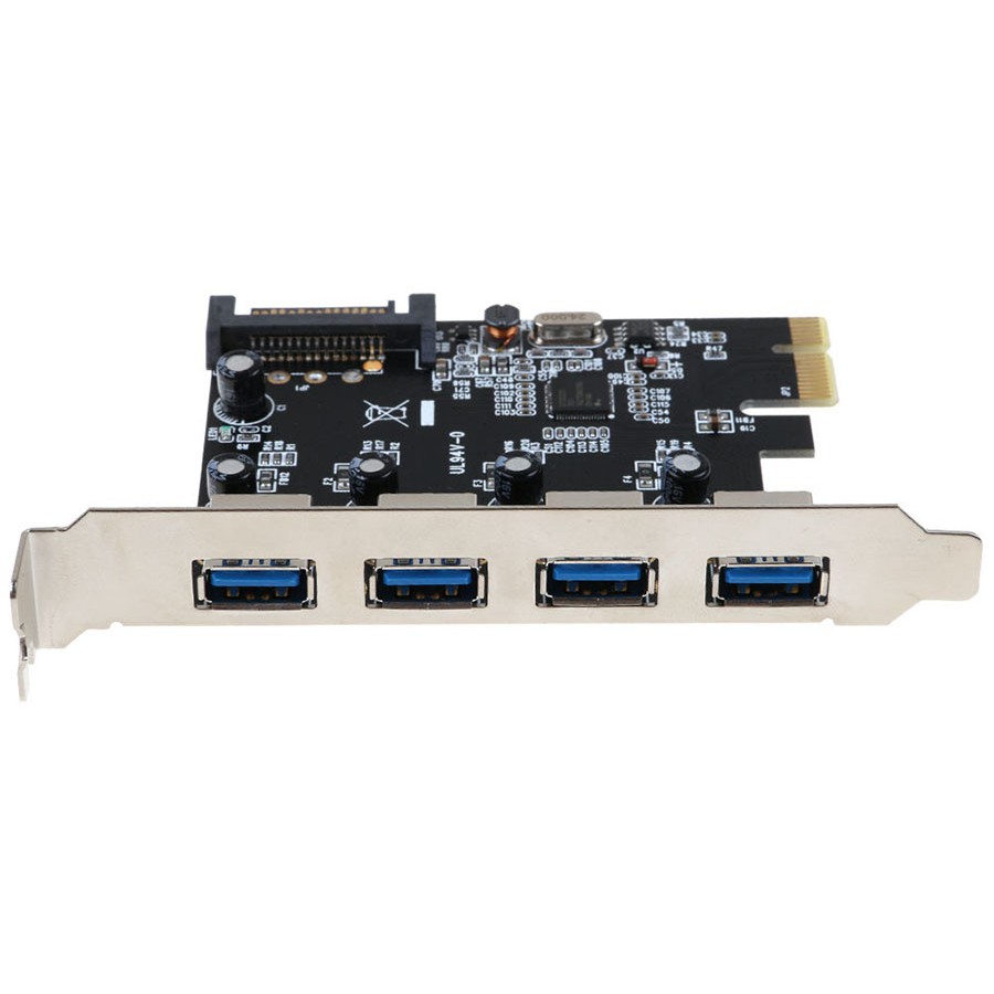 USB 3.0 To PCI-E 4-Port ใส่ในคอมเพื่อเพิ่ม USB3.0 เร็วกว่าช่อง USB 2.0 ...