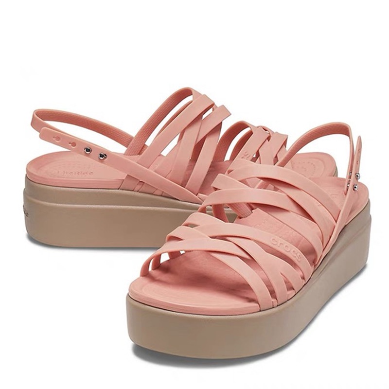 รองเท้าแตะ Crocs Brooklyn Roman 100 สําหรับผู้หญิง 206751 - kbui3s31rg ...