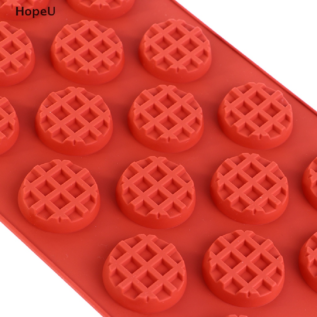 HopeU Silicone Mold DIY Waffle Making Tool Chocolate Mold Baking Waffle ...