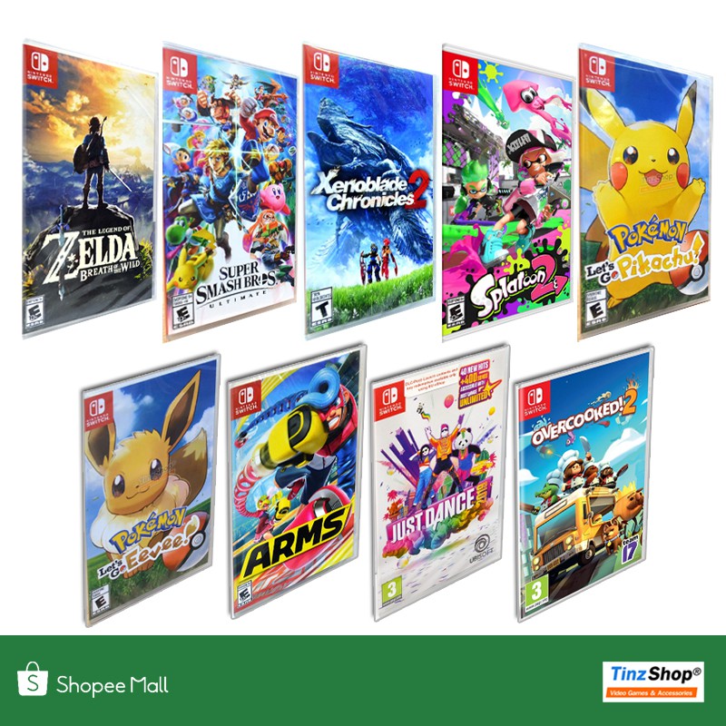 Nintendo Switch 9 Games Must Have แผ่นเกมขายดี | Shopee Thailand