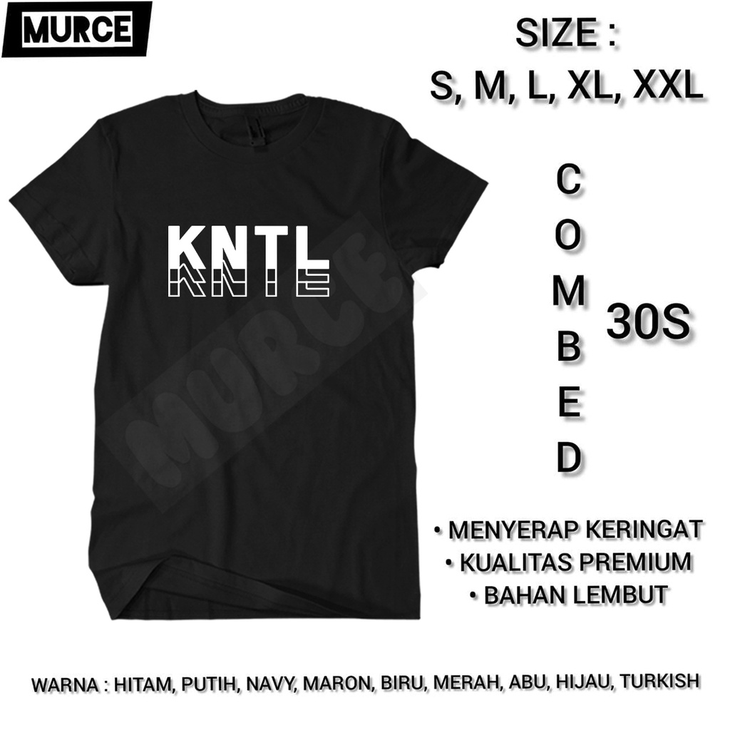 เสื้อยืด พิมพ์ลาย Kntl Kintil แบบเรียบง่าย คุณภาพดี สําหรับผู้ชาย ...