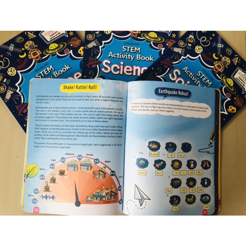 STEM Activity Book ชุด4เล่ม nd018 - kidsinspiration - ThaiPick