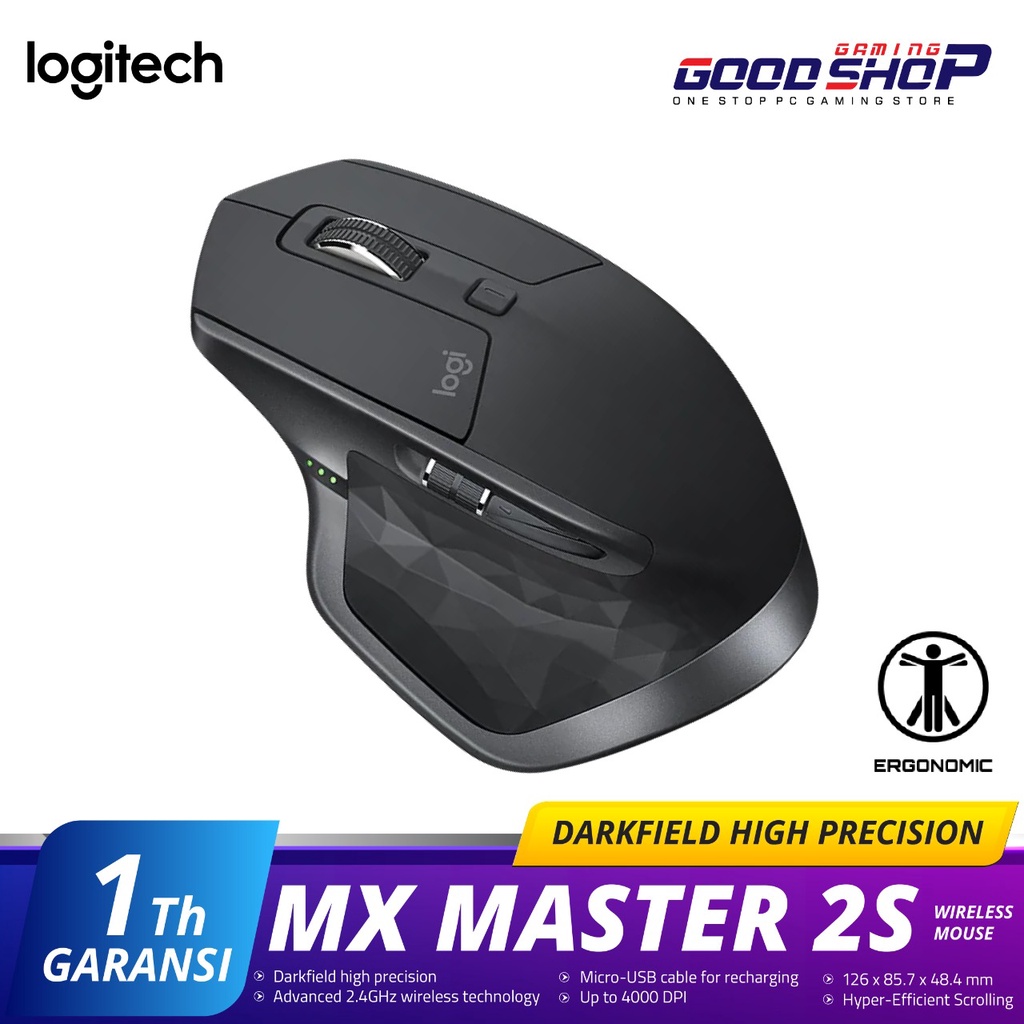 Logitech MX Master 2S เมาส์บลูทูธไร้สาย - goodgamingm2m.th - ThaiPick