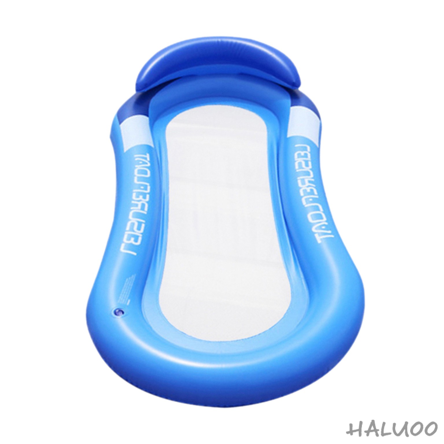 Inflatable Pool Float Bed Lilo, Water Hammock Swimming Pool Floats Mesh ...