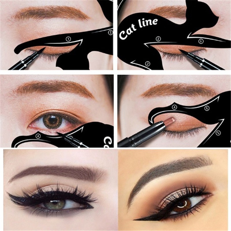 แคทไลน์ Cat Line Makeup Tutorial แม่แบบในการเขียนอายไลน์เนอร์ และจะ ...