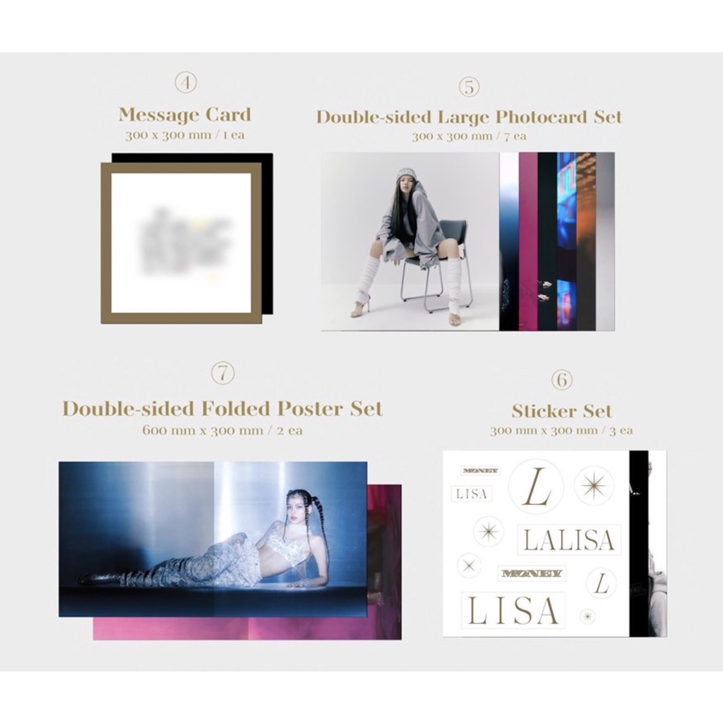 พร้อมส่ง LISA - FIRST SINGLE VINYL LP LALISA (LIMITED EDITION ...