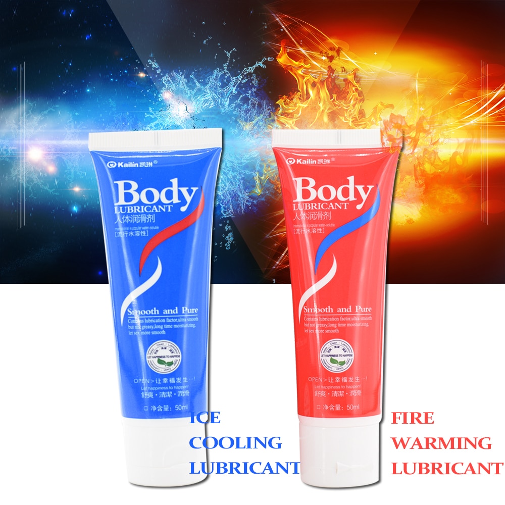 Private packaging Water-soluble lubricant Feel Fire and ice Vaginal ...