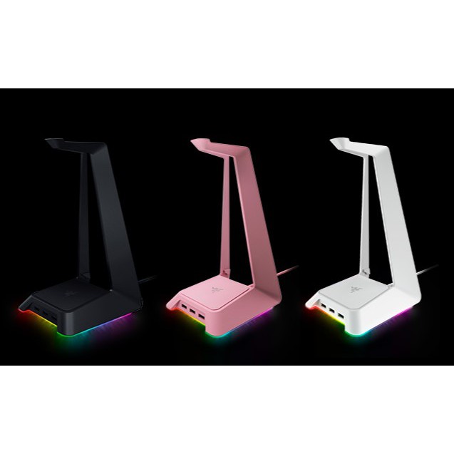 RAZER HEADSET STAND BASE STATION CHROMA RGB แท่นวางหูฟัง มี Port USB 3. ...