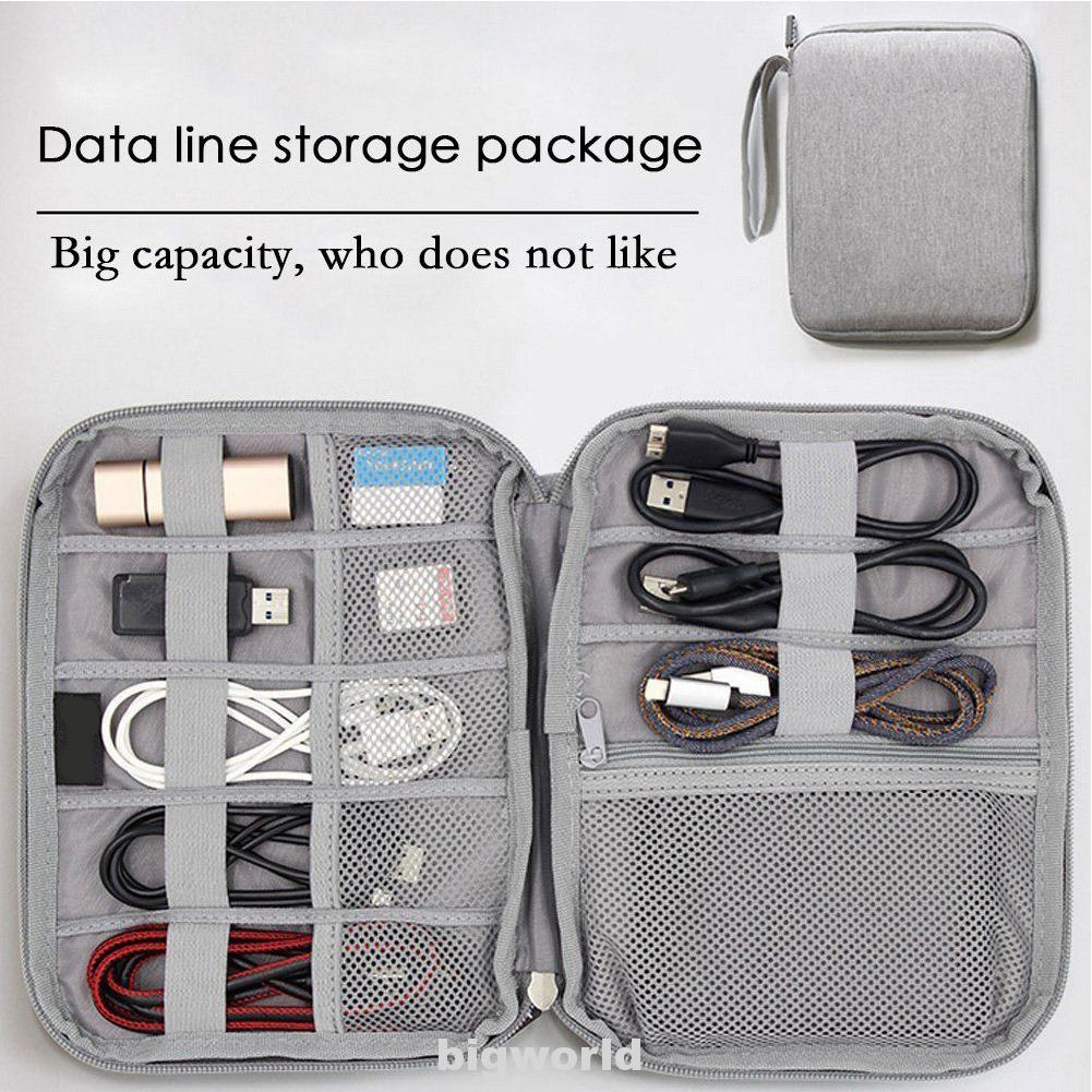 Laptop Storage MouseB Cable Bag Organizer Case Pouch Small Cords ...