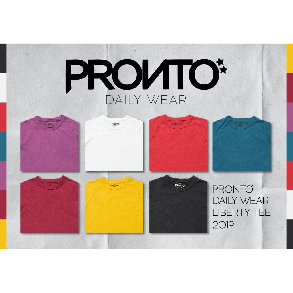PRONTO เสื้อยืด LIBERTY TEE - CHERRY - pronto_official_store - ThaiPick