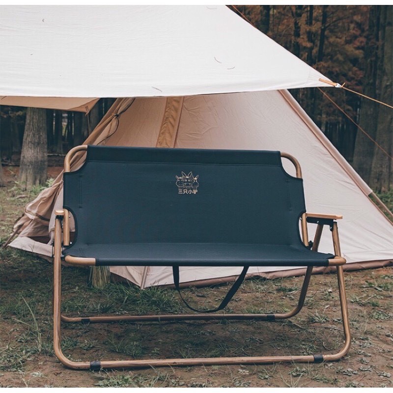 พร้อมส่งด่วนเก้าอี้พับโซฟา Three Donkeys Double Chair เก้าอี้โซฟา ...