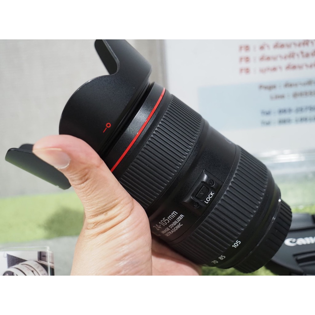 เลนส์Canon EF 24-105mm f4L IS II USM สภาพนางฟ้า | Shopee Thailand