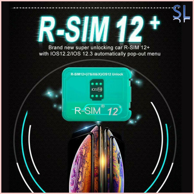 Rsim 12 Plus 2019 R - Sim นาโน Unlock การ์ด Iphone X 8 7 6 S 4 G Ios 12 ...