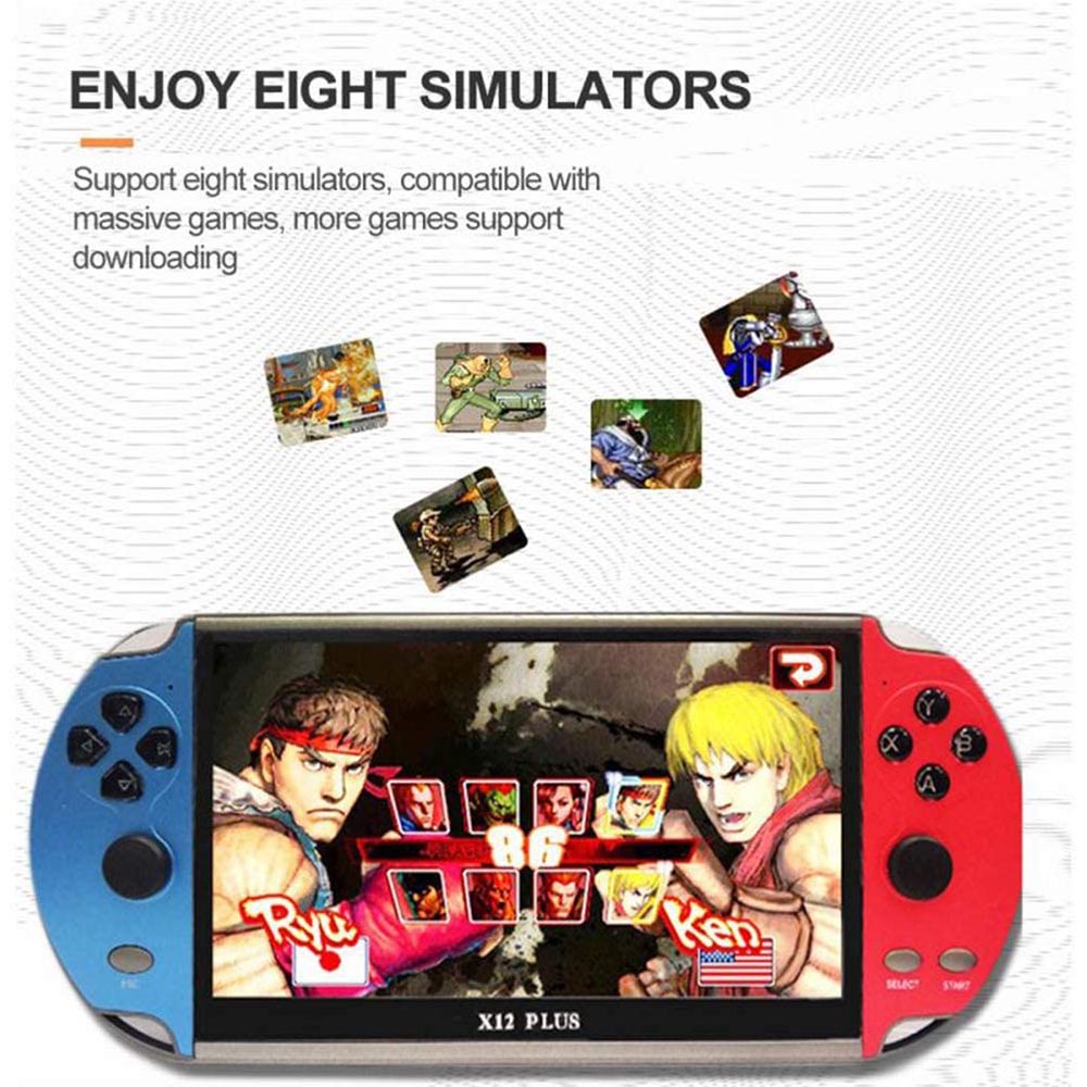 เครื่องเล่นเกม Nintendo：7 inch large screen handheld game console mini ...