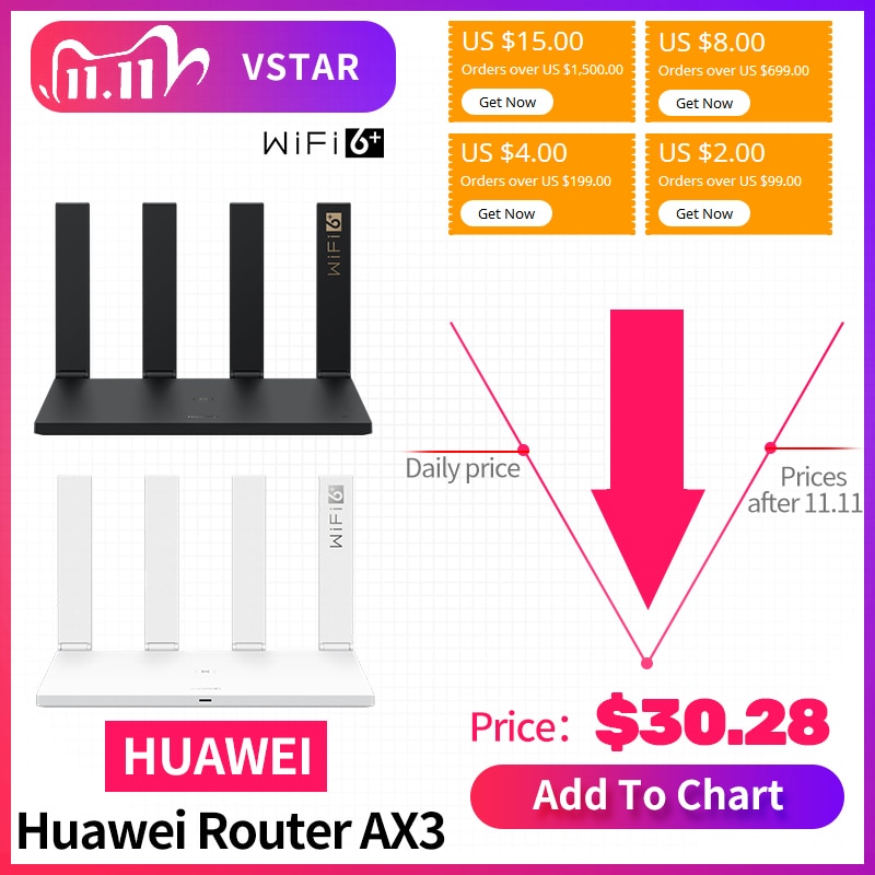 Global Version Optional Original Huawei Router AX3 WiFi 6 3000Mbps ...
