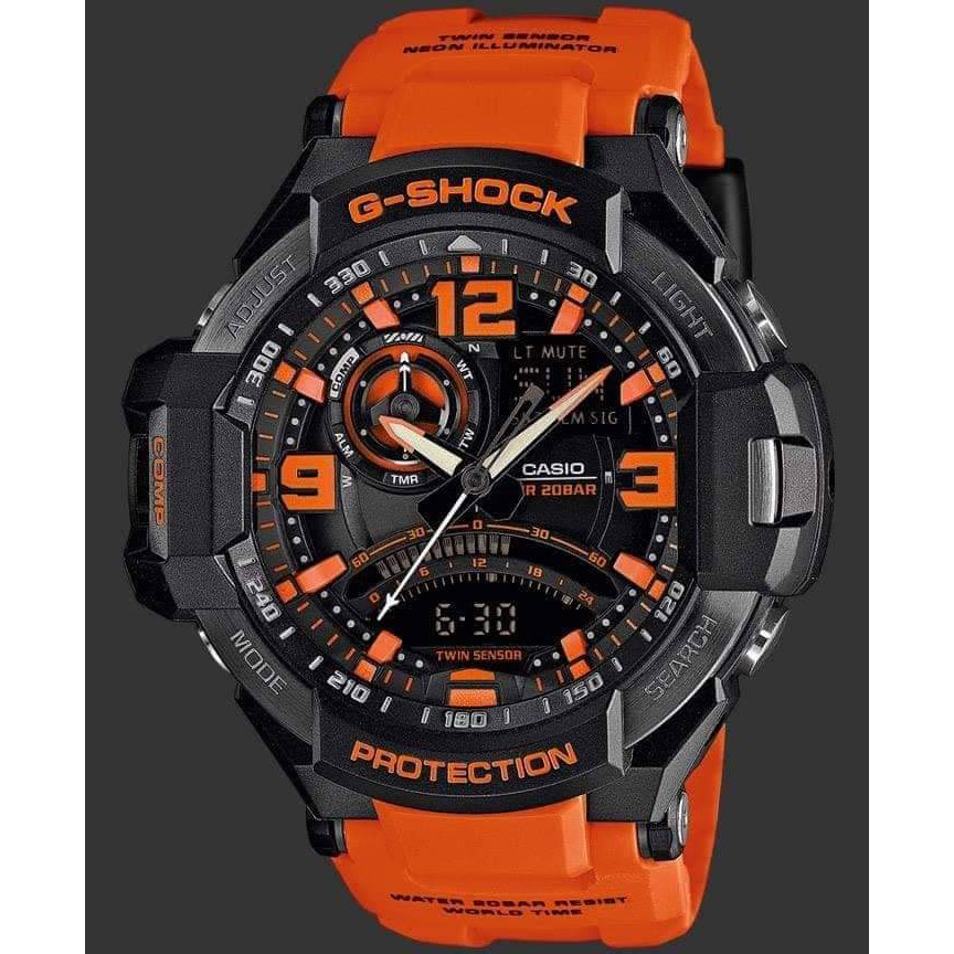 G-Shock GA-1000-4A,GA-1000-4B GRAVITYMASTER Series ของแท้ ประกัน1ปีCMG ...