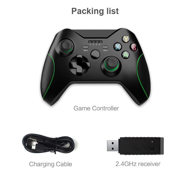 เกมแพด:2.4G Wireless Controller For Xbox One Console For C For Android ...