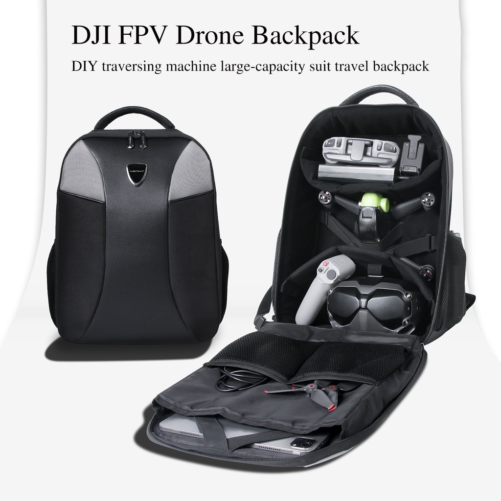 Drone backpack DIY travel through machine large capacity suit suitcase ...
