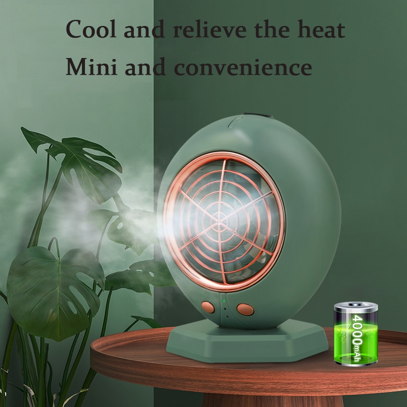 Portable Mini Electric Fan USB Rechargeable Multifunction Home Cooling ...