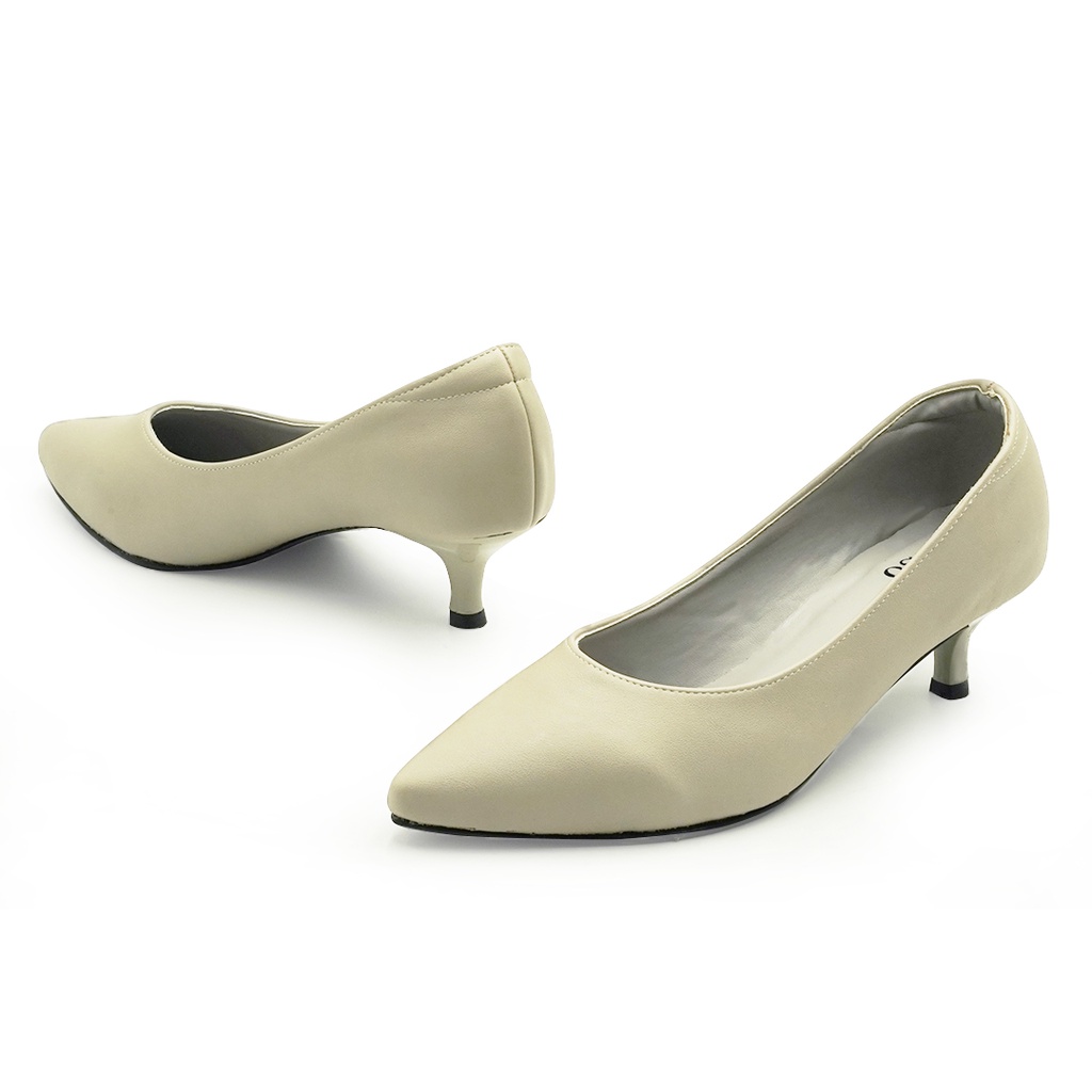 รองเท้าทำงาน คัทชู สาวออฟฟิศ พื้นนุ่ม ใส่สบาย A62060 - sensoth - ThaiPick