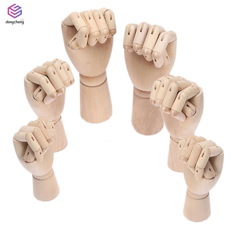 Wooden Hand Body Artist Model Jointed Articulated Wood Sculpture ...