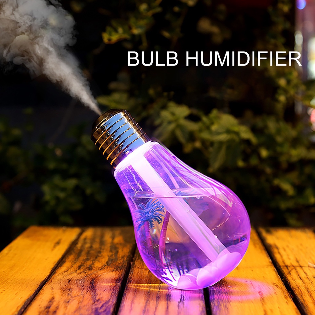 Colorful Bulb Humidifier Car Atomizing Water Supply Mini Usb Humidifier ...