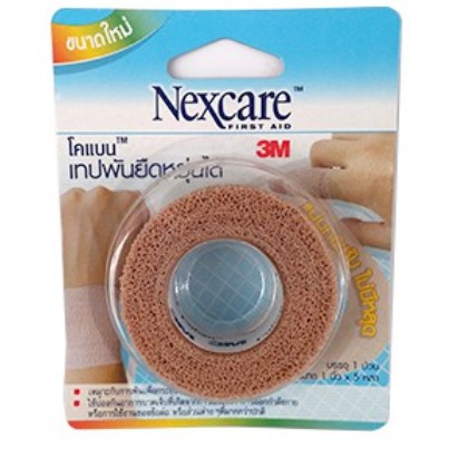 โคแบน เทปพันยืดหยุ่นได้ 3M Coban Nexcare 1 นิ้ว X 5 หลา | Shopee Thailand