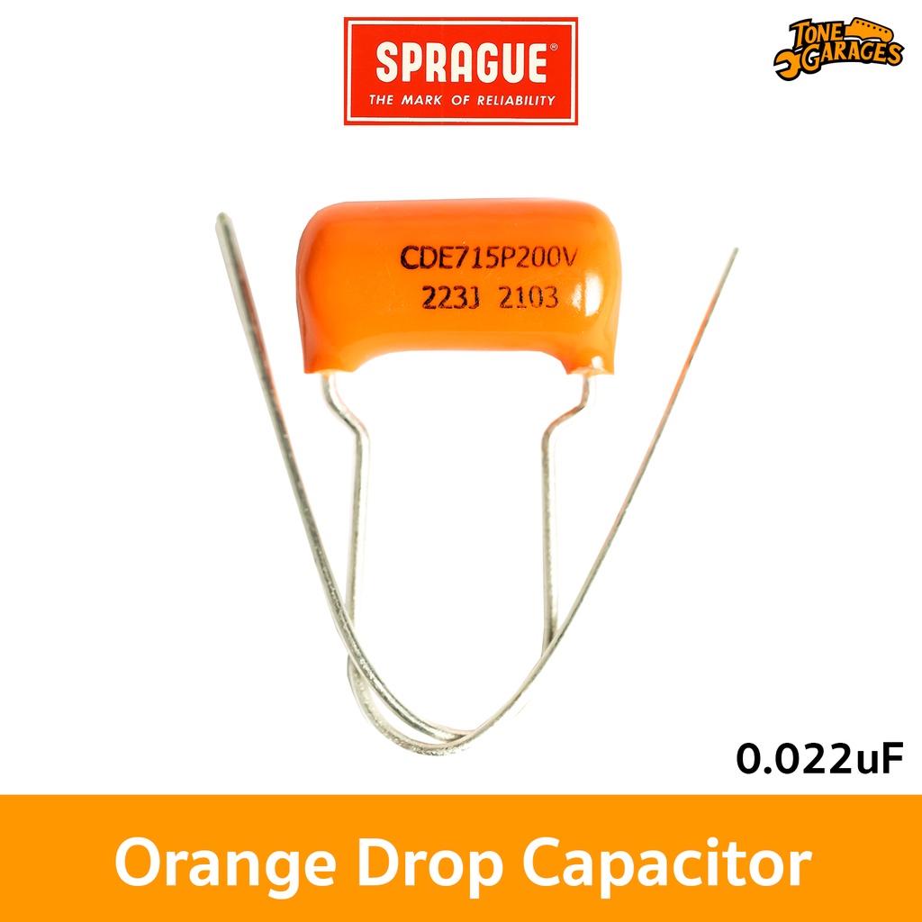 Orange Drop Capacitor .022uF คาปาซิเตอร์ กีต้าร์ | Shopee Thailand