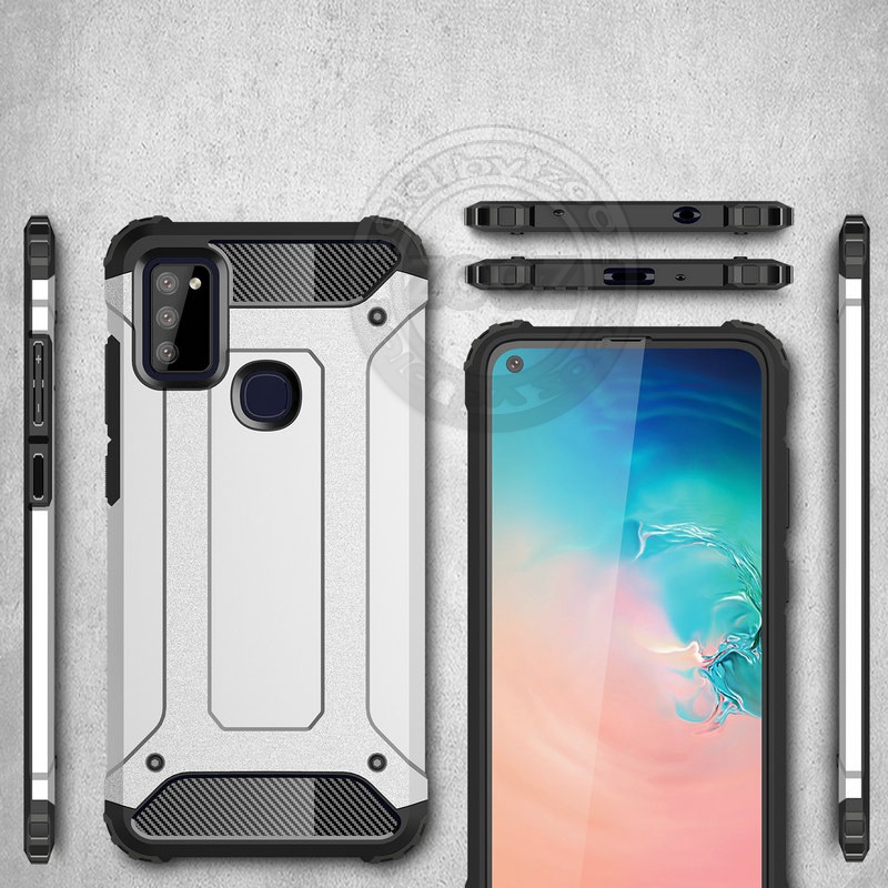 Samsung Galaxy M01 Core M11 M21 M31 M31s M51 Armor Case Heavy Duty ...