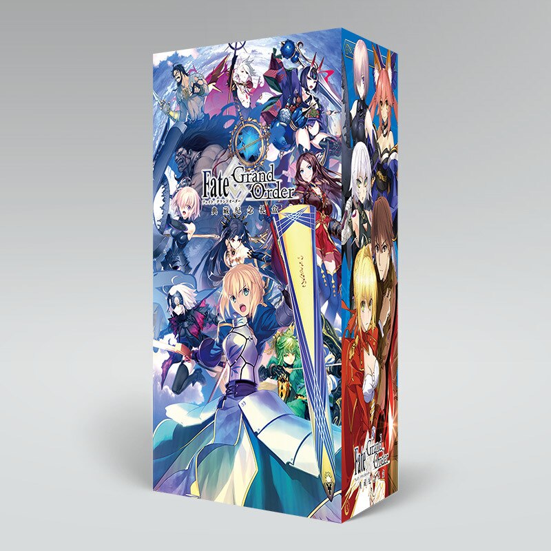 Anime lucky long gift box Fate grand order fatego toy collection box ...