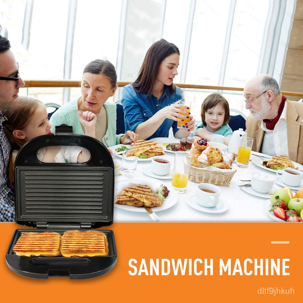 SOKANY Electric Panini Press Sandwich Maker Grill with Nonstick Grids ...