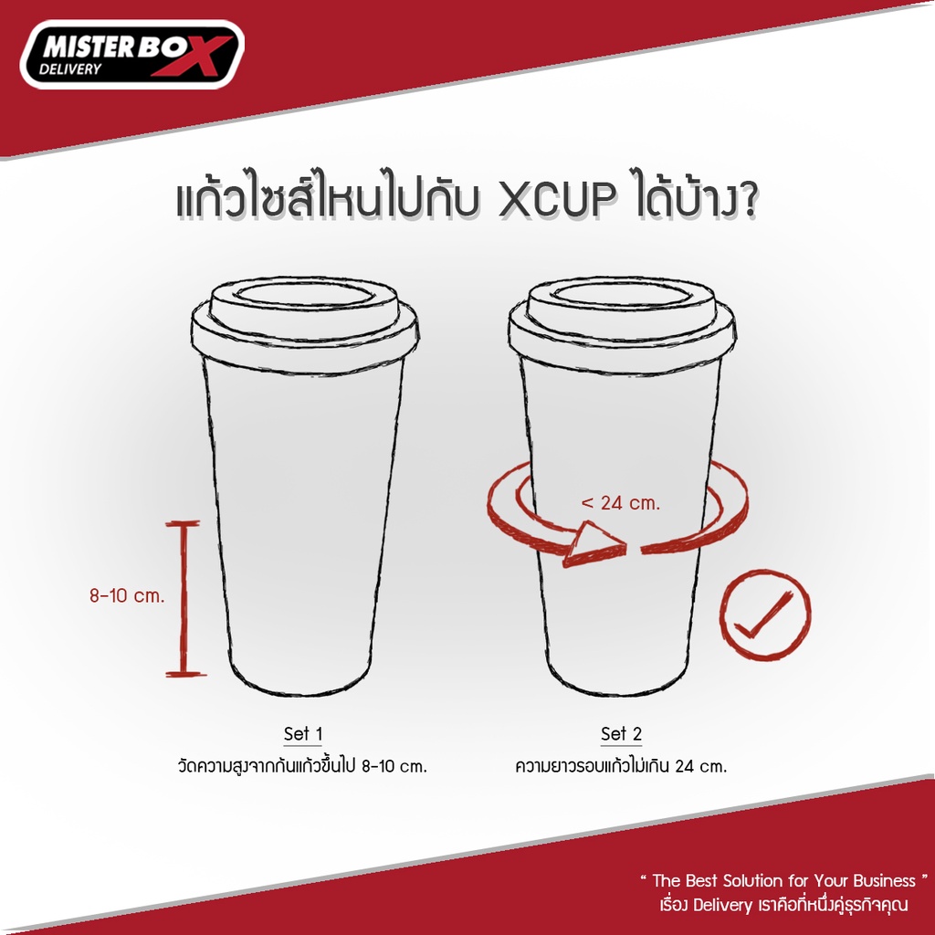 ช่องวางแก้วกาแฟ XCup By Misterbox ช่องใส่แก้วทั้งหมด 6 ช่อง ใช้งานง่าย ...