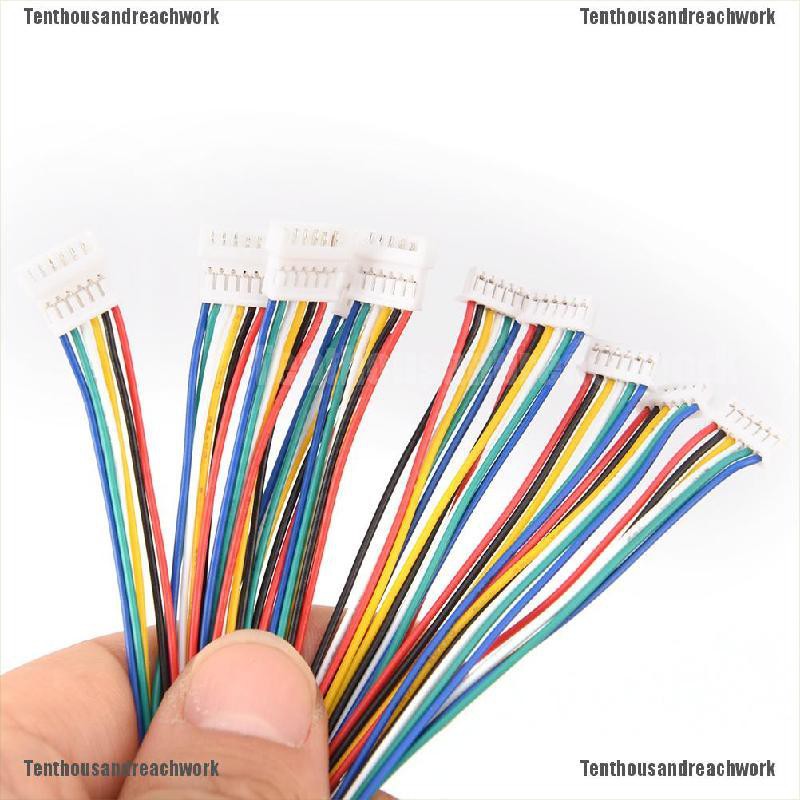 millionrw micro jst gh 1 . 25 2 - pin to 6 - pin male female ปลั๊กเชื่อมต่อพร้อมสายเคเบิ้ล 5 คู่ ...