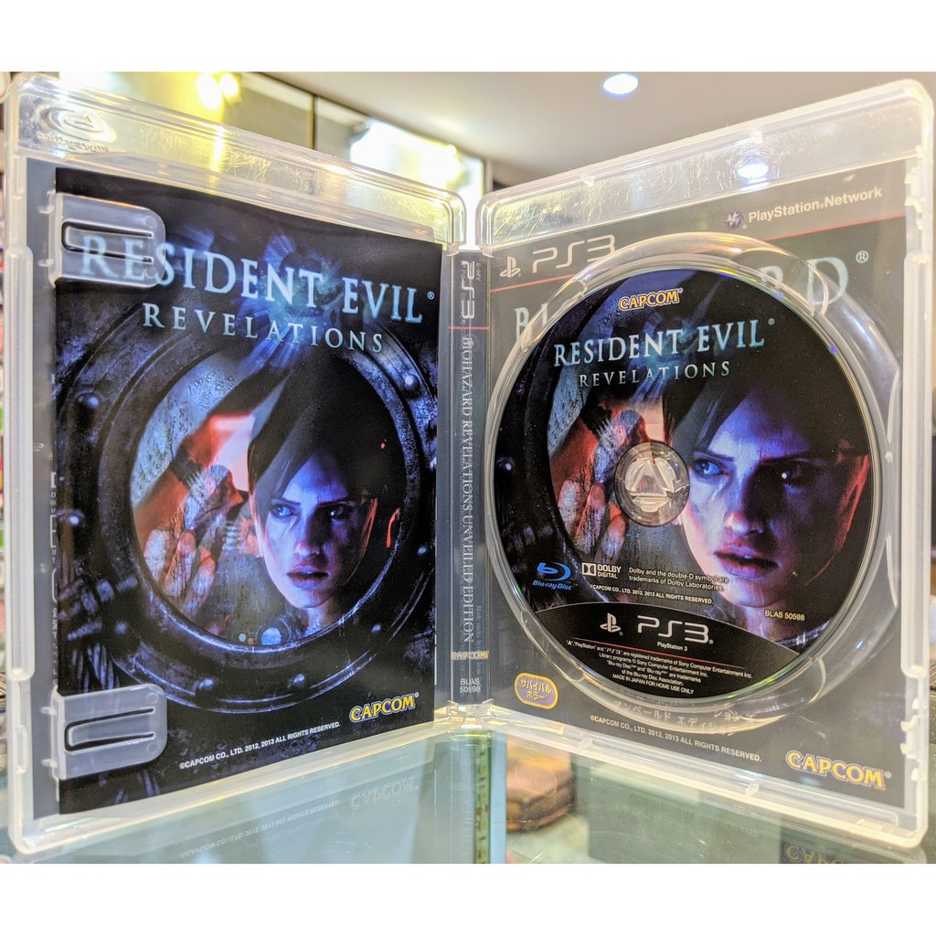 (ภาษาอังกฤษ) มือ2 Resident Evil Revelations แผ่นเกม PS3 แผ่นPS3 มือสอง ...