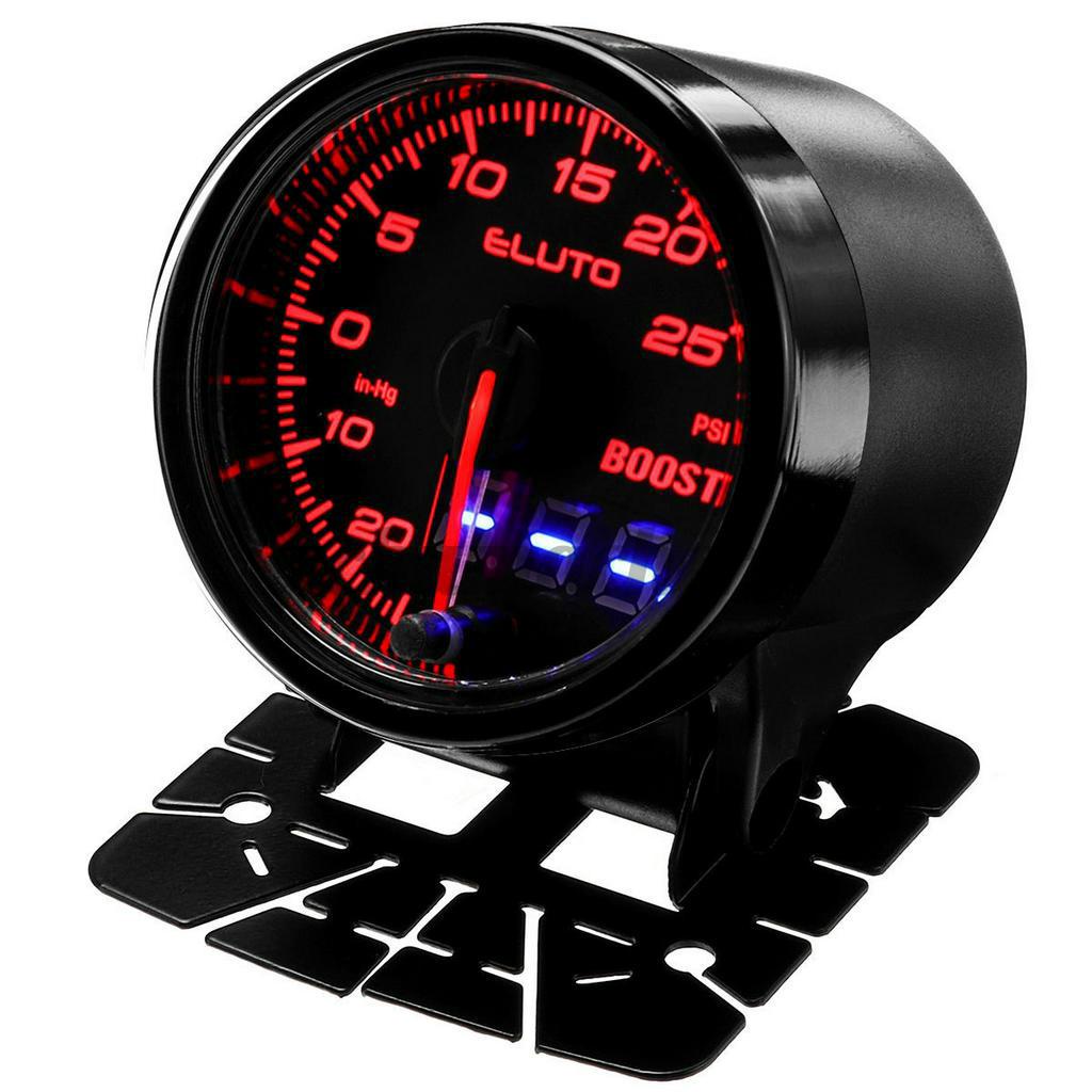 Digital Dual Display 2" 52mm Turbo Boost Gauge -30~30 PSI Pressure ...
