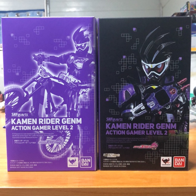 S.H.Figuarts kamen rider genm lv.2 & bicycle | Shopee Thailand