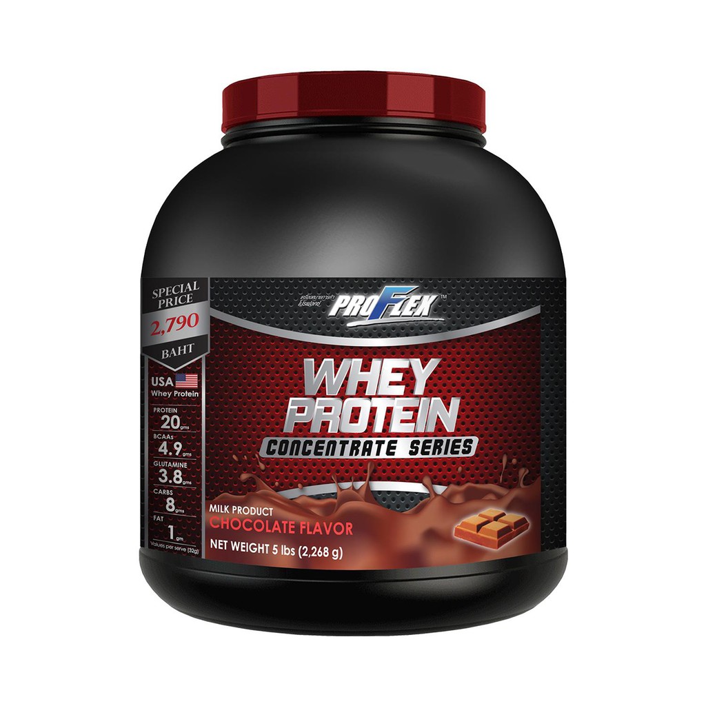 Proflex- Whey Protein Concentrate 5lb Chocolate พร้อมส่ง!! - cchonn ...