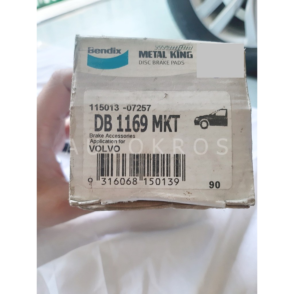ผ้าเบรก BENDIX DB 1169 VOLVO 740/760 - labrie2111 - ThaiPick