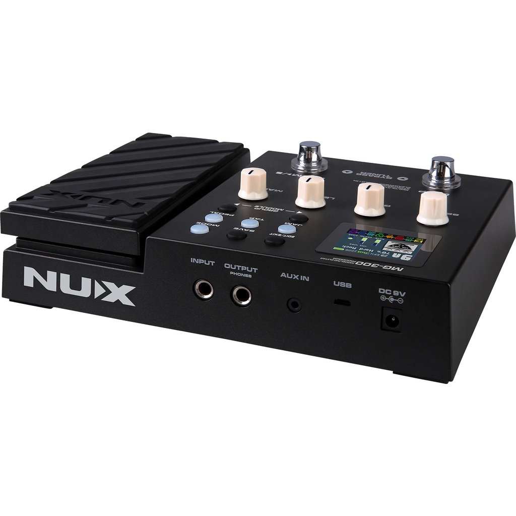 NUX MG-300 Multi effect มัลติ เอฟเฟค กีต้าร์ไฟฟ้า MG300 หน้าจอแสดงผล ...