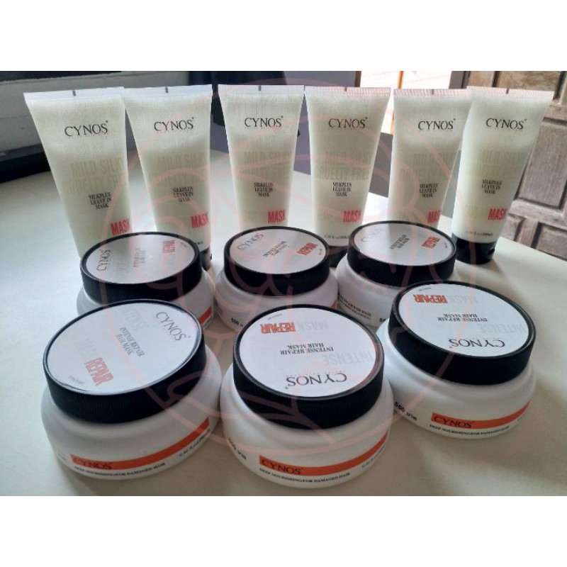 CYNOS INTENSE REPAIR HAIR MASK 250.ml - richly_honey - ThaiPick
