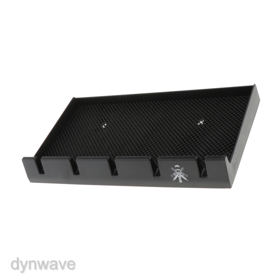 Salon Barber Shop Hair Clipper Storage Holder Rack Scissors Stand Tray ...