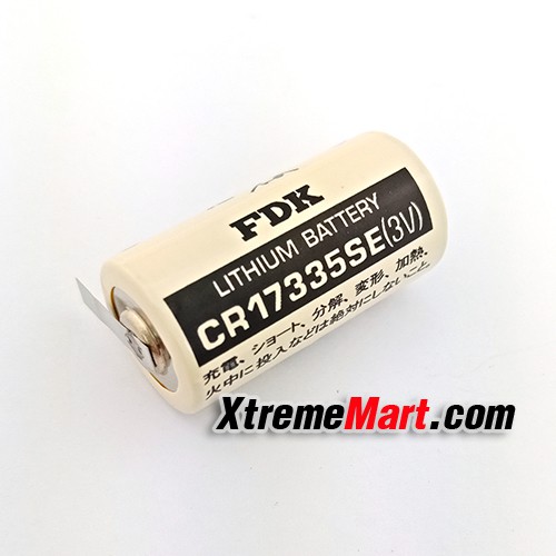 แบตเตอรี่ FDK (SANYO) Battery CR17335SE (2/3A) Lithium 3V 1800mAh ...