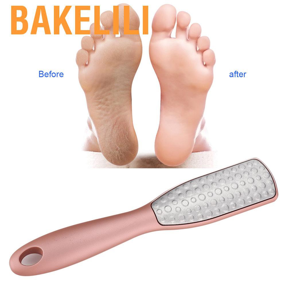 Bakelili Stainless Steel Double Sided Foot File Dead Skin Callus ...